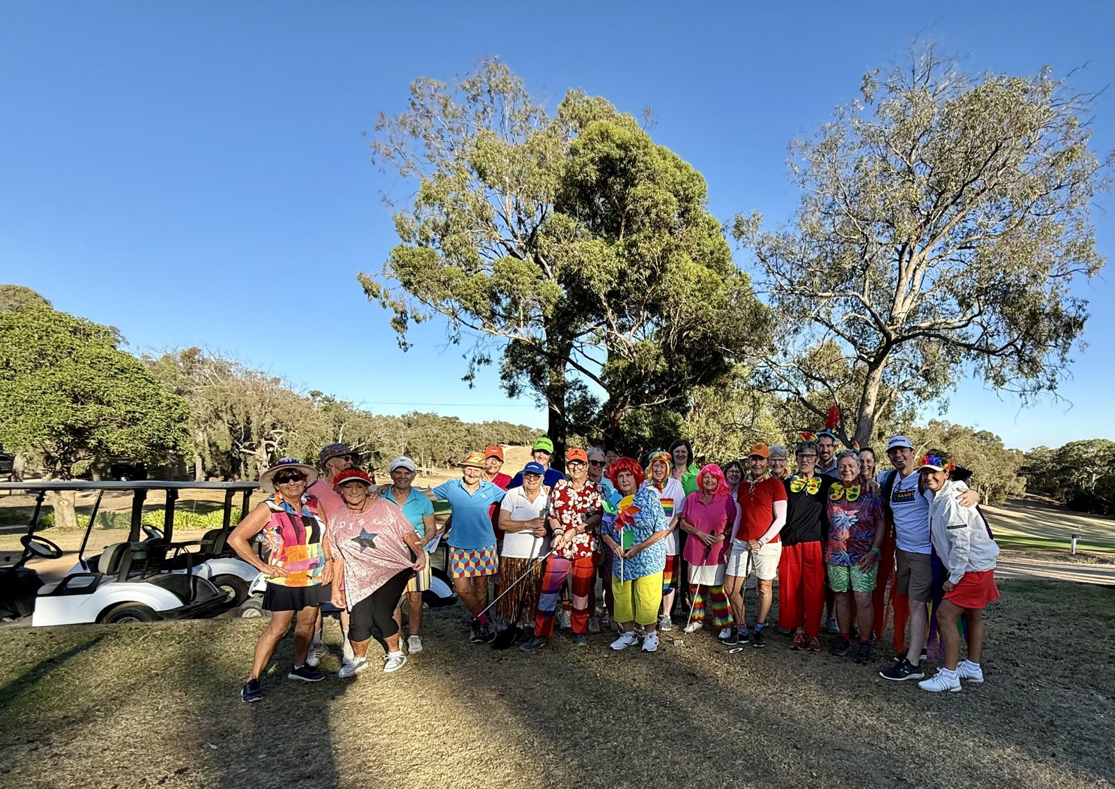 Plenty of rainbows spotted at ChillOut Golf Day - The Wombat Post